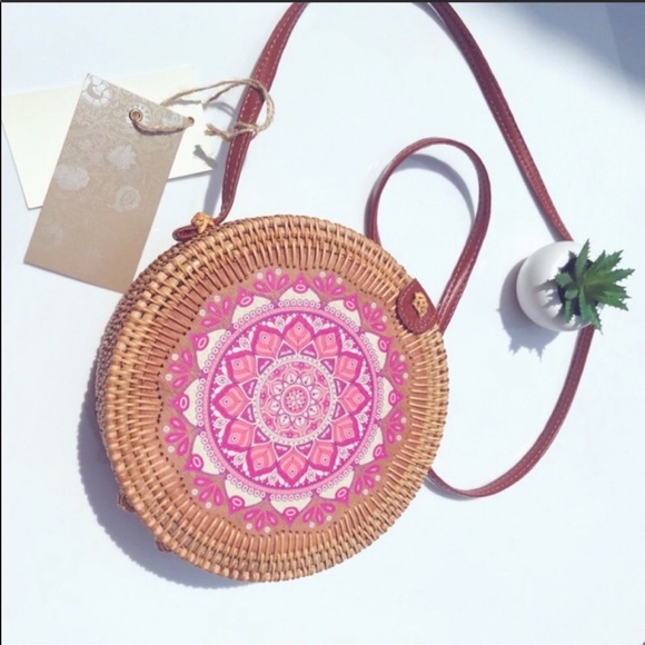 Bags | Hpmandala Circular Boho Bag | Poshmark